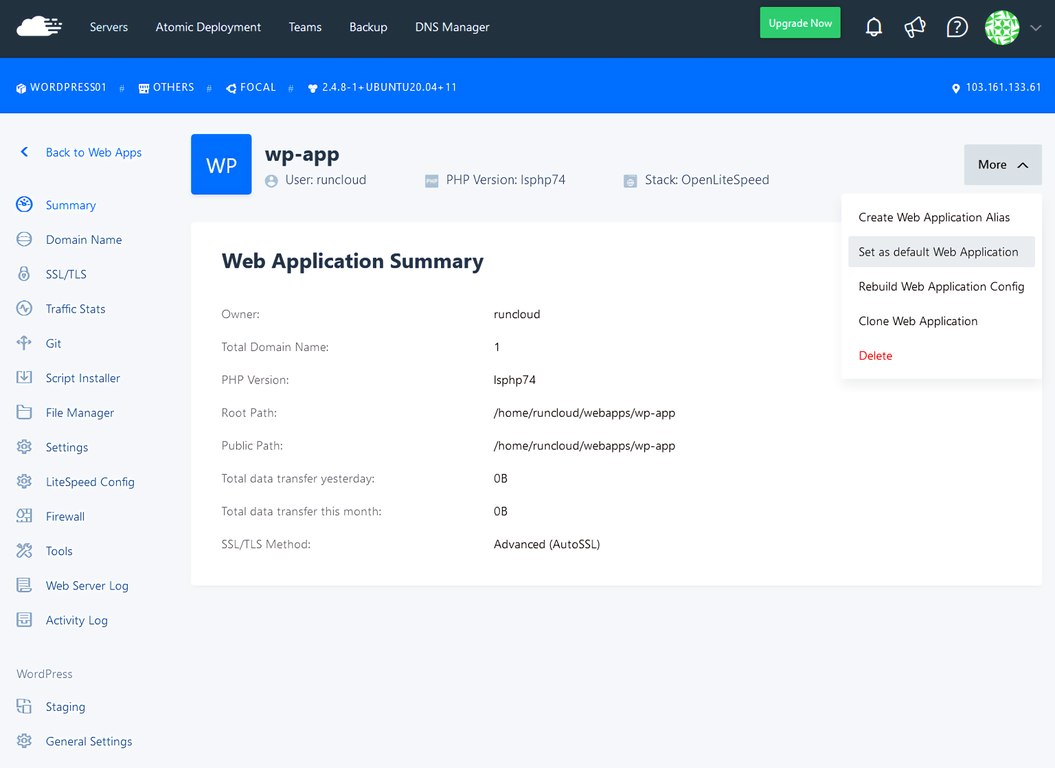 How to Begin Using RunCloud on GBCloud - Blog - GB Cloud