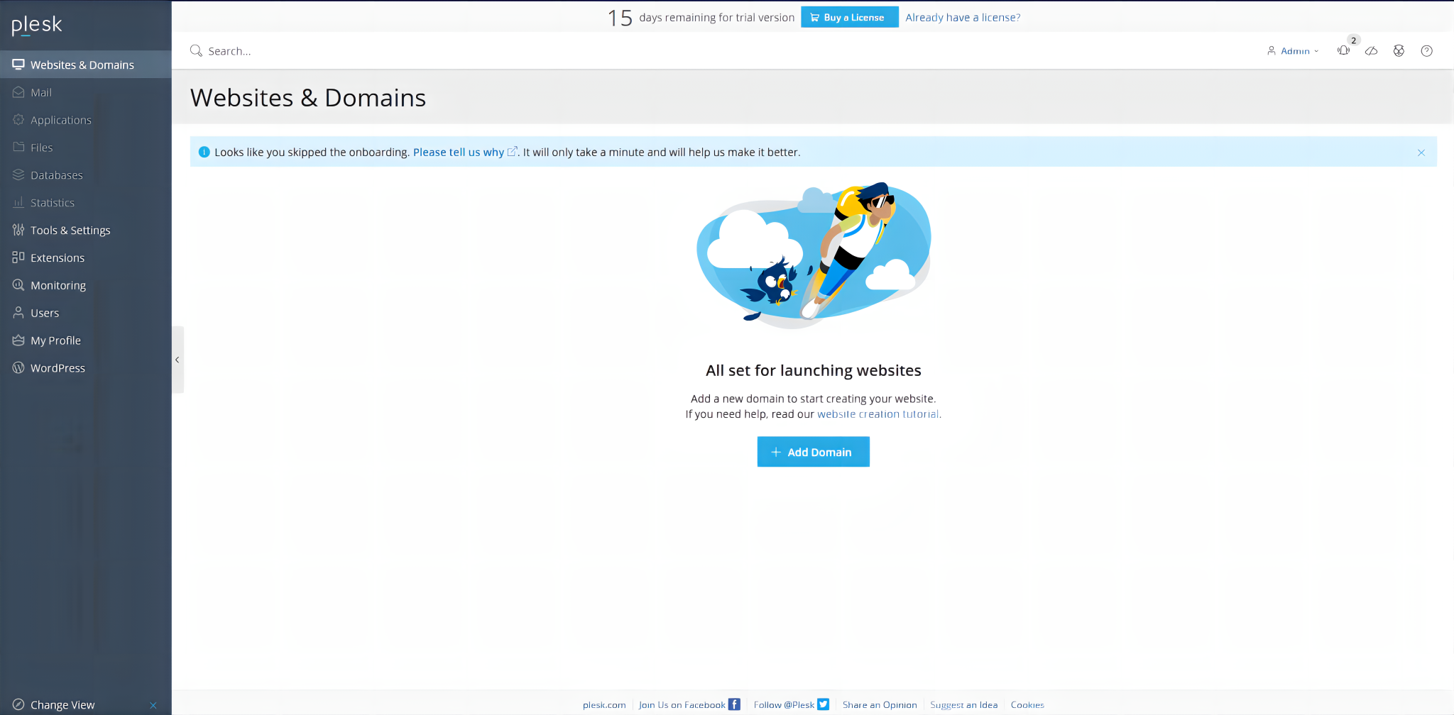 How To Setup Plesk on GBCloud - Blog - GBCloud